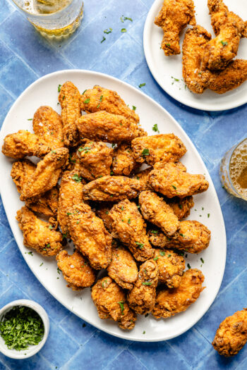 Fried Chicken Wings - Butter Love & Salt