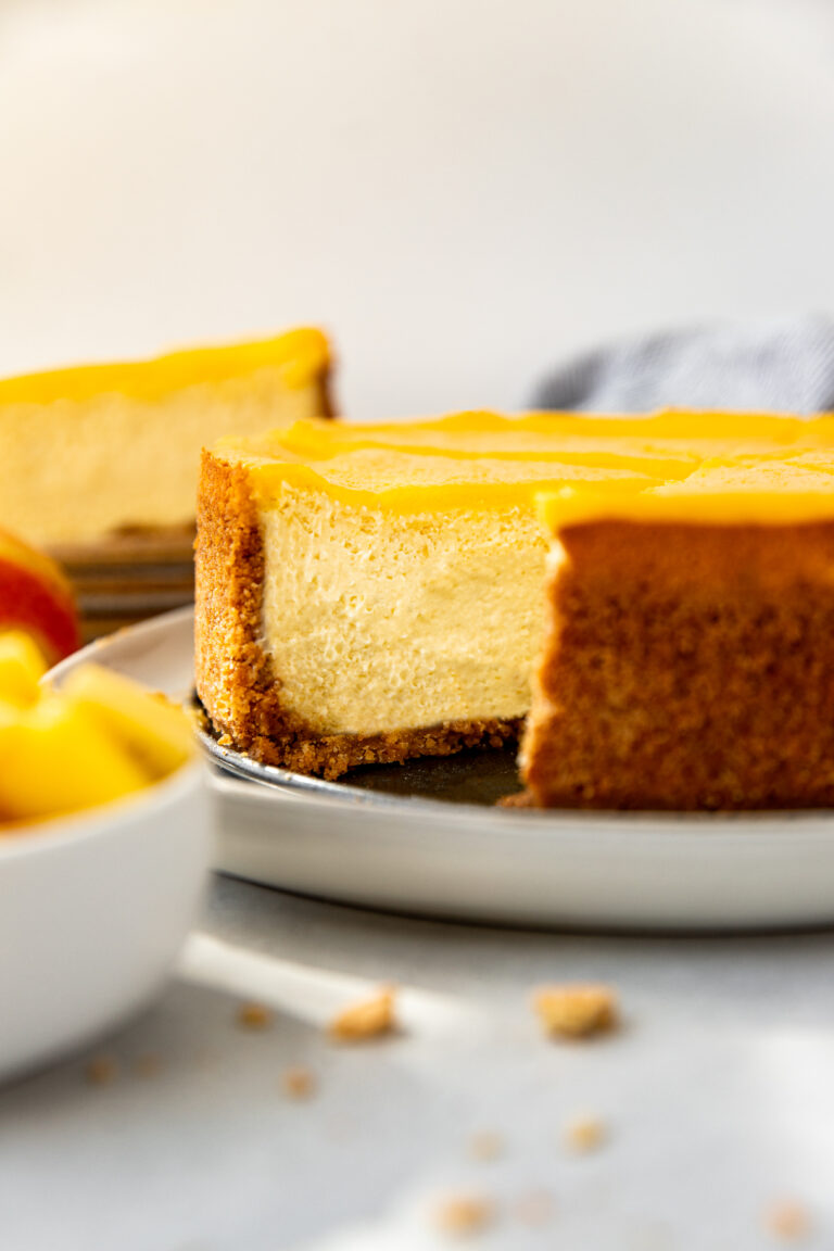 The Best Mango Cheesecake Recipe - Butter Love & Salt