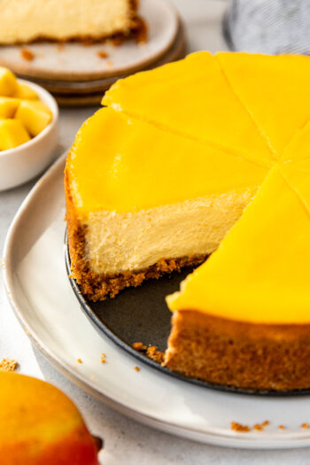 The Best Mango Cheesecake Recipe - Butter Love & Salt