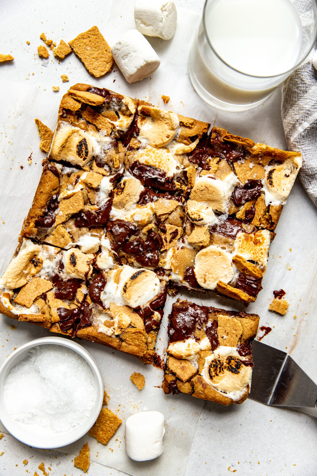 Smores Bars Recipe (Soft and Gooey) - Butter Love & Salt