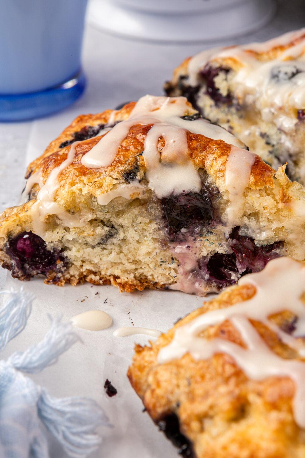 Easy Blueberry Biscuits Recipe - Butter Love & Salt