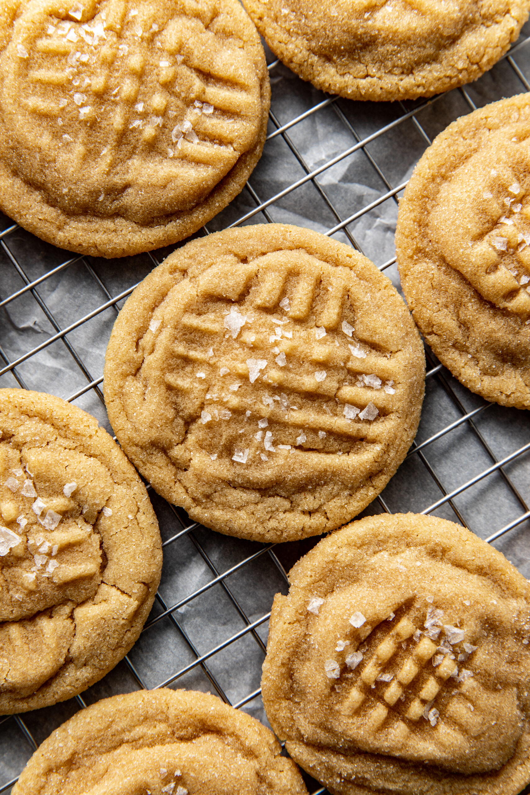 Old Fashioned Chewy Peanut Butter Cookies - Butter Love & Salt