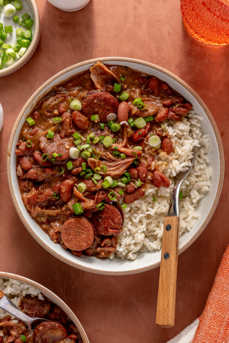 How to Make Red Beans and Rice (with Sausage) - Butter Love & Salt