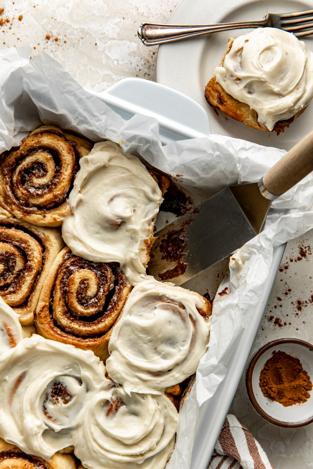 The BEST Cinnamon Roll Recipe with Cream Cheese Frosting - Butter Love ...