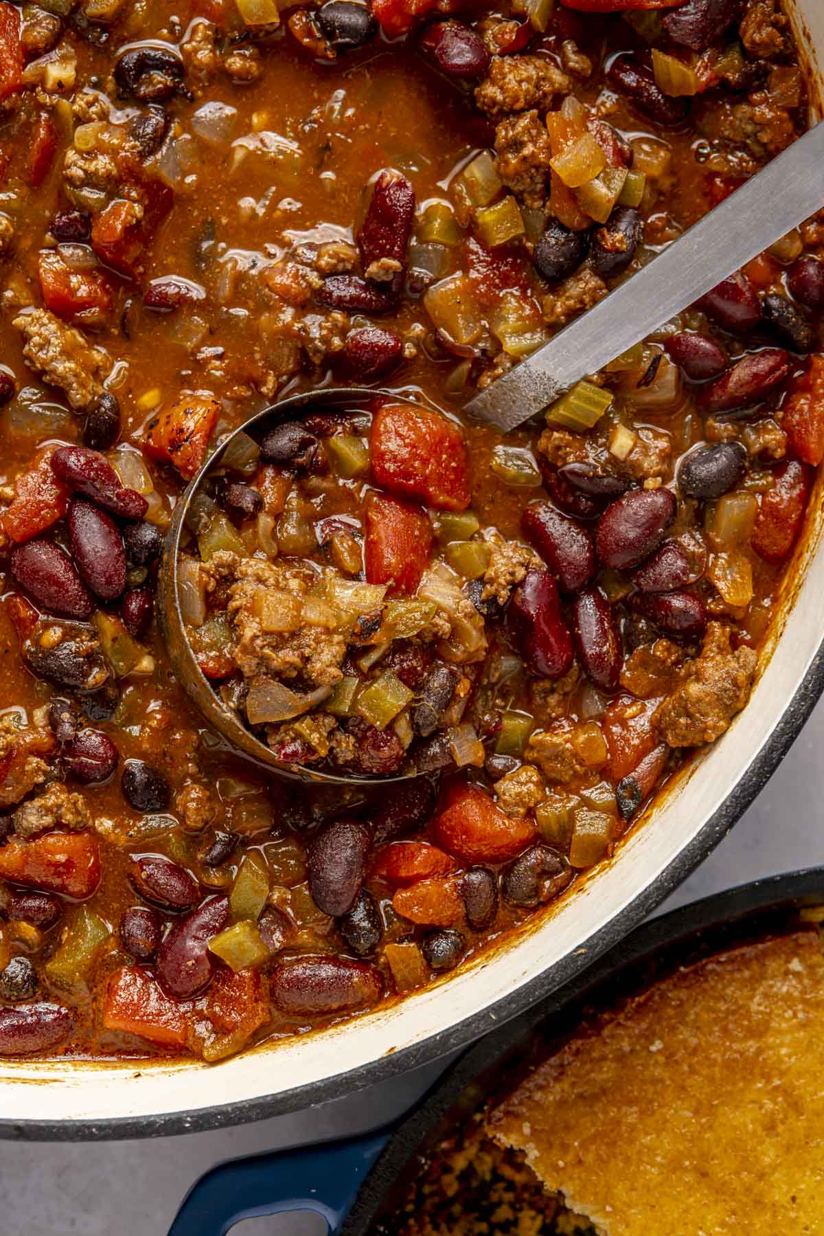 Southern Chili Recipe with Old Bay Seasoning - Butter Love & Salt