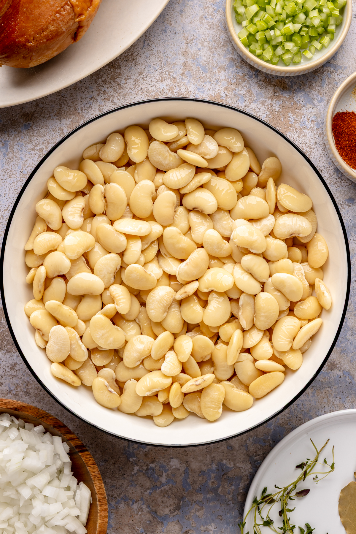 Southern Butter Beans with Smoked Turkey - Butter Love & Salt