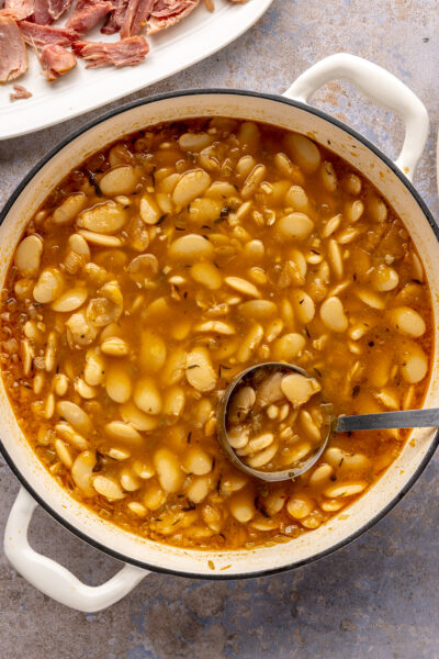 Southern Butter Beans with Smoked Turkey - Butter Love & Salt