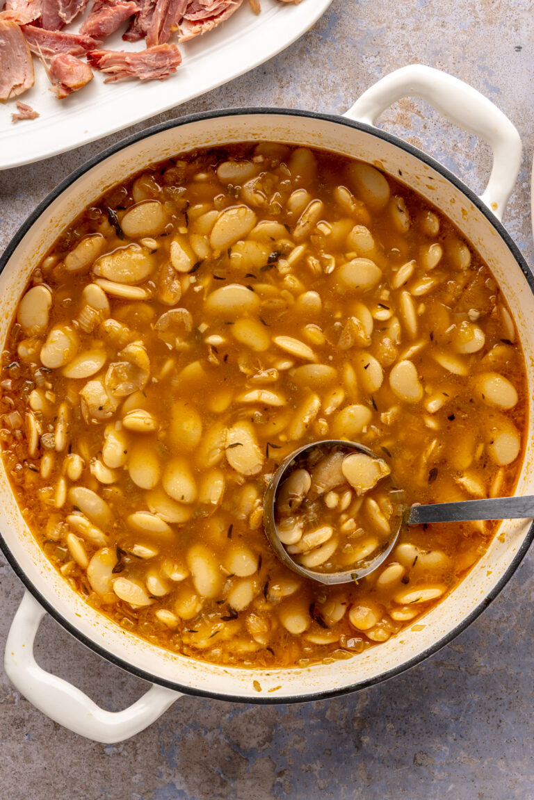 Southern Butter Beans with Smoked Turkey - Butter Love & Salt