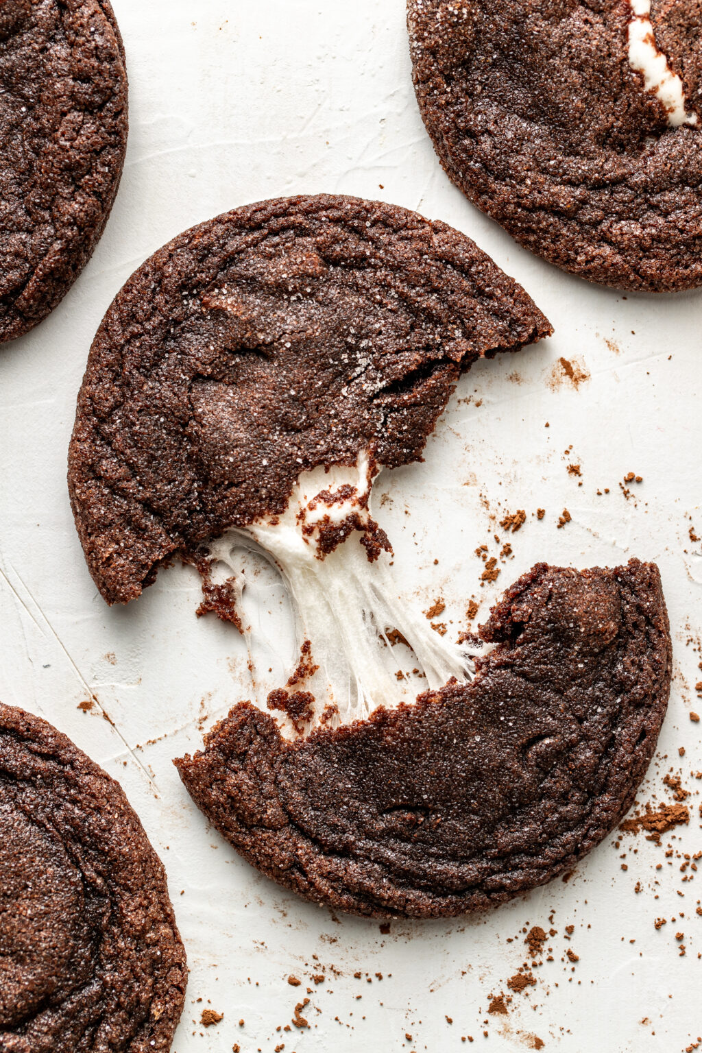 Hot Chocolate Cookies with Marshmallows - Butter Love & Salt